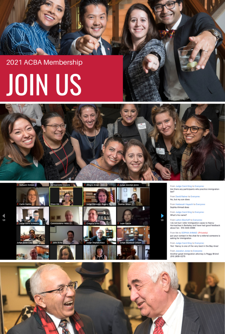 Why You Should Join the ACBA » Alameda County Bar Association
